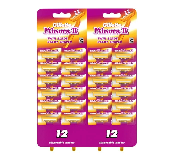 Gillette Minora II Disposable Razor (1's) – Emart Express